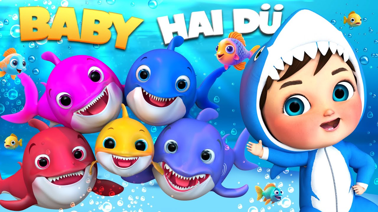 Baby Hai, Mama Hai, Papa Hai, Oma Hai, Opa Hai, doo doo ♪♪ # ...