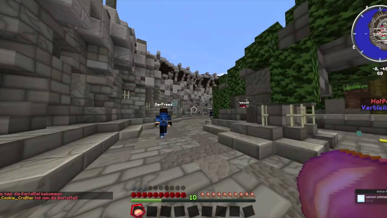 Minecraft -Hot Potato- 1# - YouTube