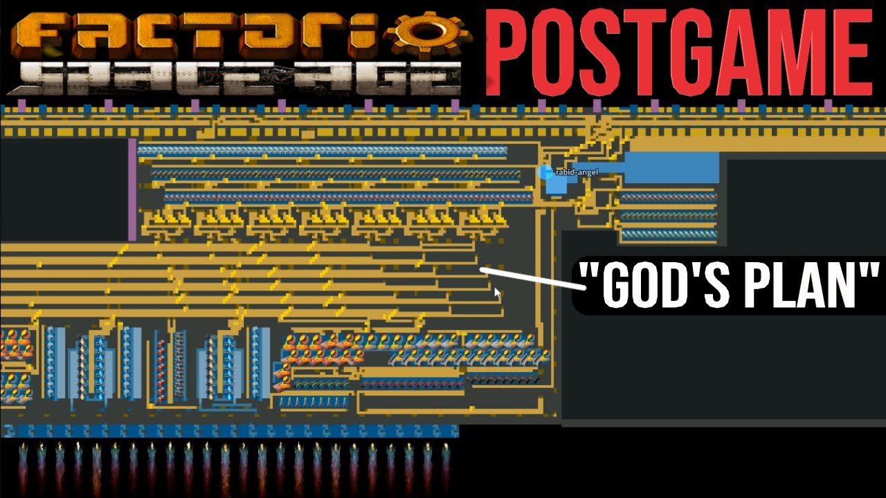 Engineering the Biggest Space Platform | Space Age Postgame - YouTube