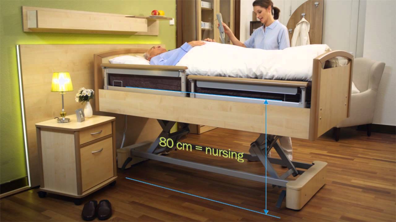 sentida 5-6 universal low nursing beds - YouTube