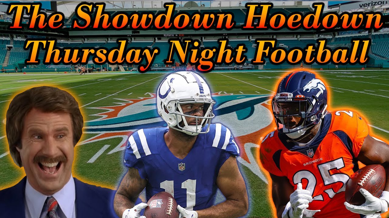 Showdown Hoedown: NFL Thursday Night Football DFS | Picks, Slate ...