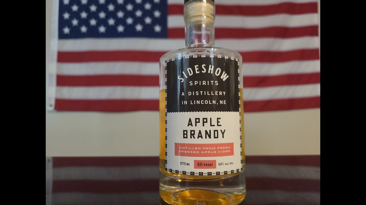 Sideshow Spirits Apple Brandy. Lincoln NEBRASKA'S own! - YouTube