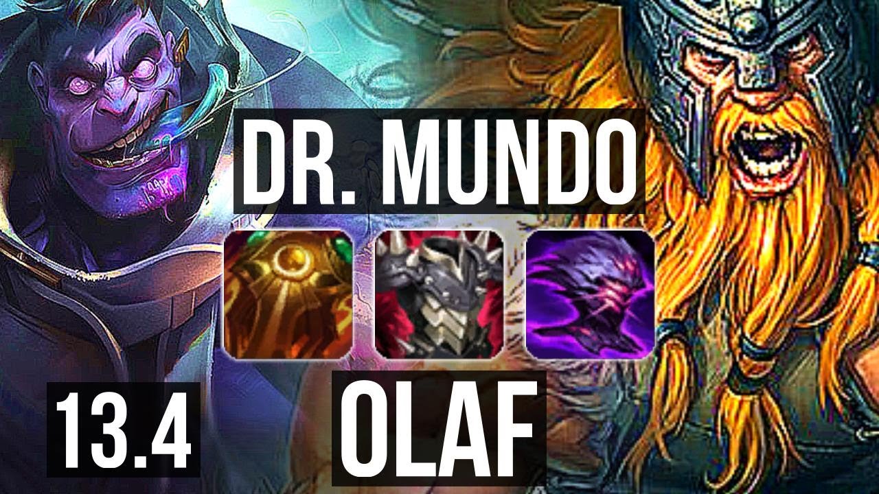 DR. MUNDO vs OLAF (TOP) | Rank 7 Mundo, 1.6M mastery, 400+ games | TR ...