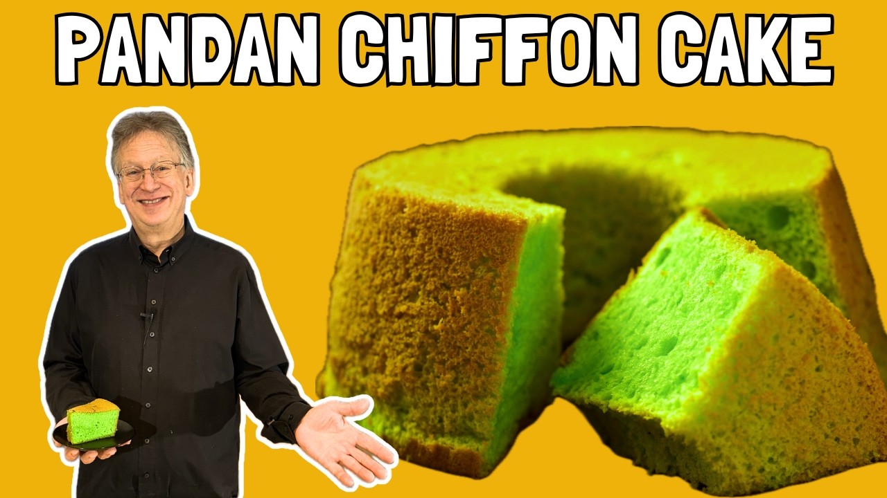 Hoe maak je Indische Pandan Chiffon Cake? (Súper luchtige sponscake ...