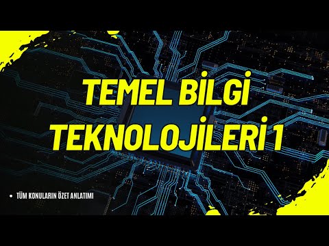 💻 Temel Bilgi Teknolojileri (BIL101U) | Dijital Dünyanın Temellerini Keşfedin! 🌐