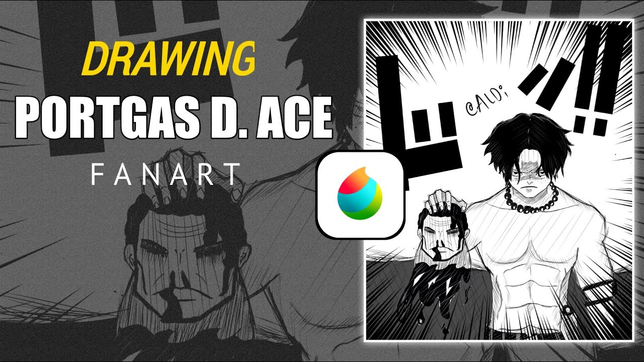 Ace defeat Akainu??? - Drawing Fanart [MedibangPaint] - YouTube