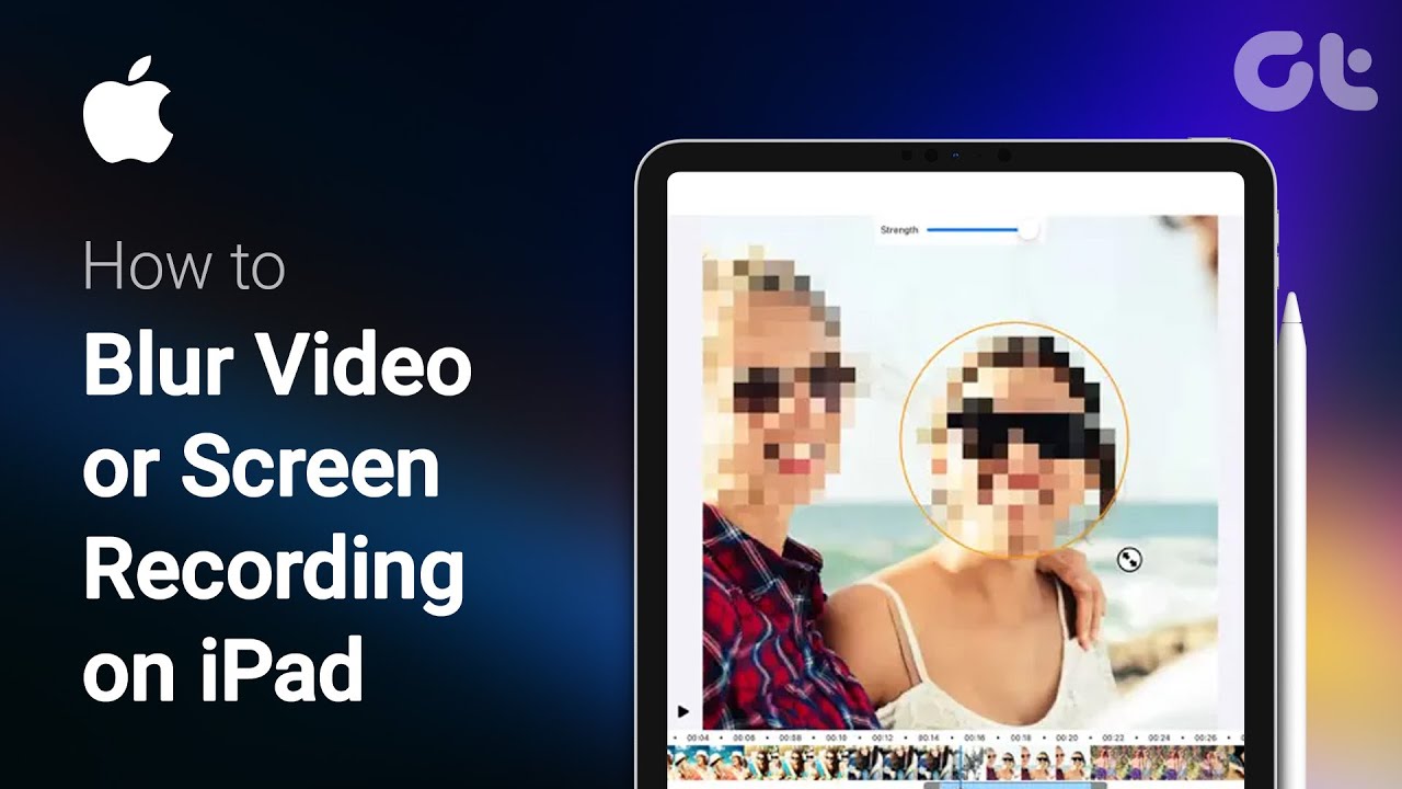 How to Blur Video or Screen Recording on iPad | Blur Sensitive ...