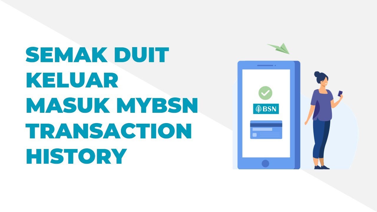 Semak Duit Keluar Masuk MyBSN Transaction History - YouTube