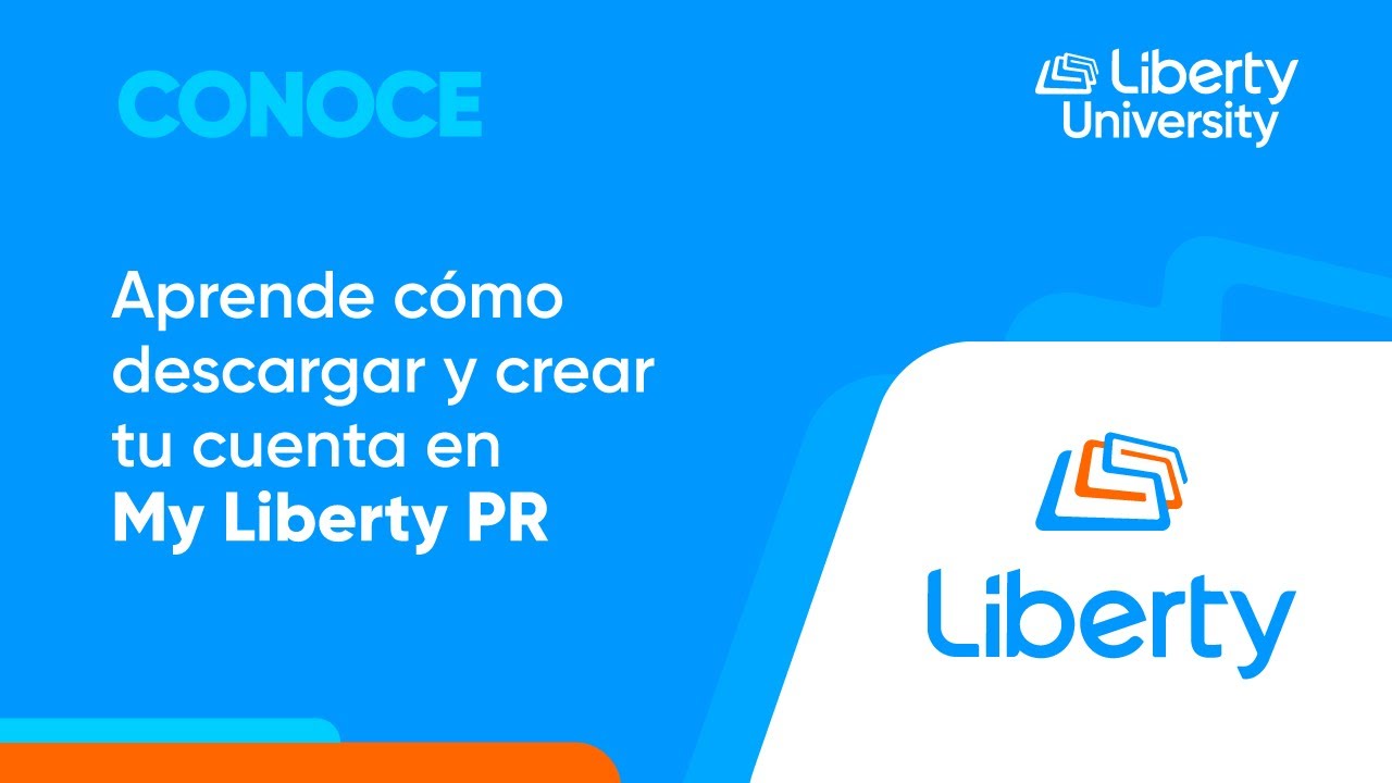 Aprende cómo descargar y crear tu cuenta en My Liberty App - YouTube