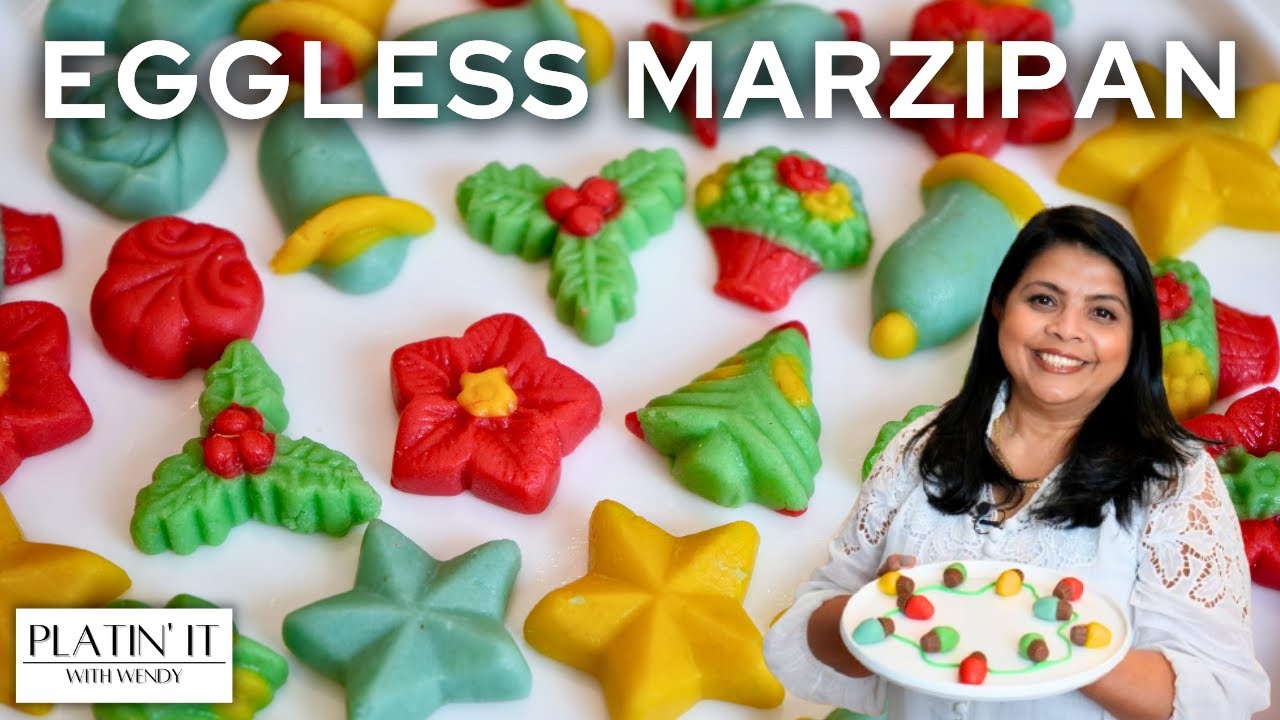 The BEST Eggless Marzipan | Easy Marzipan Recipe - YouTube