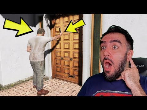 KANLI EVIN KAPISINDAN BIRI BANA SESLENDI (100% GERÇEK) - GTA 5