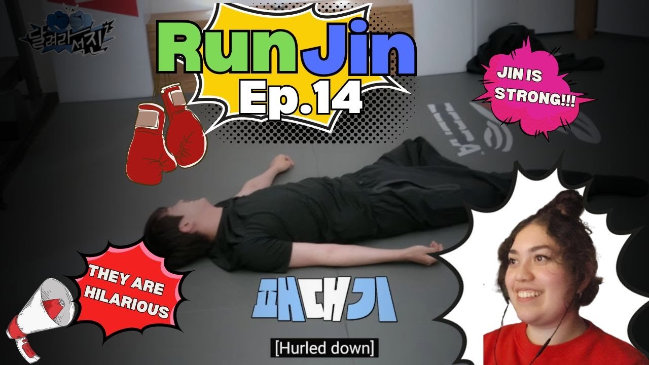 [Run Jin Ep.14] REACTION// JIN IS STRONG!!!! - YouTube