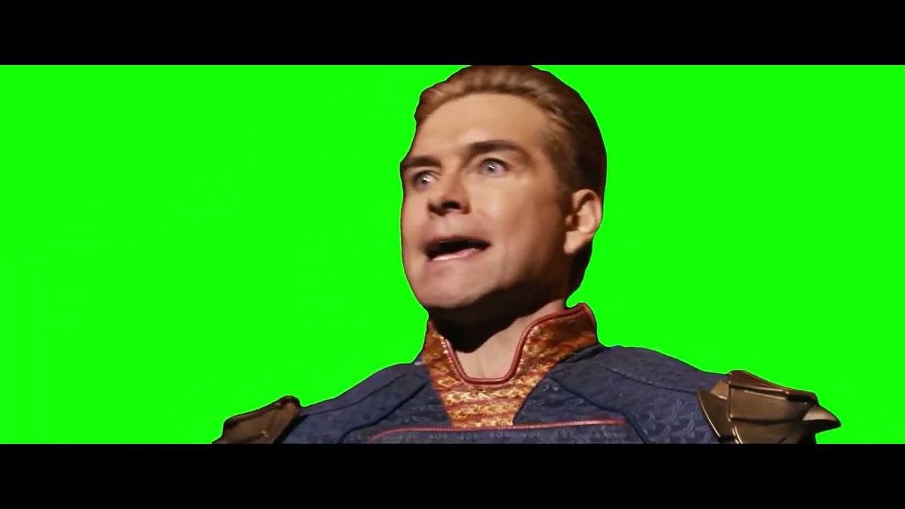 Homelander You Need Me To Save You! I'm The Real Hero Green Screen ...