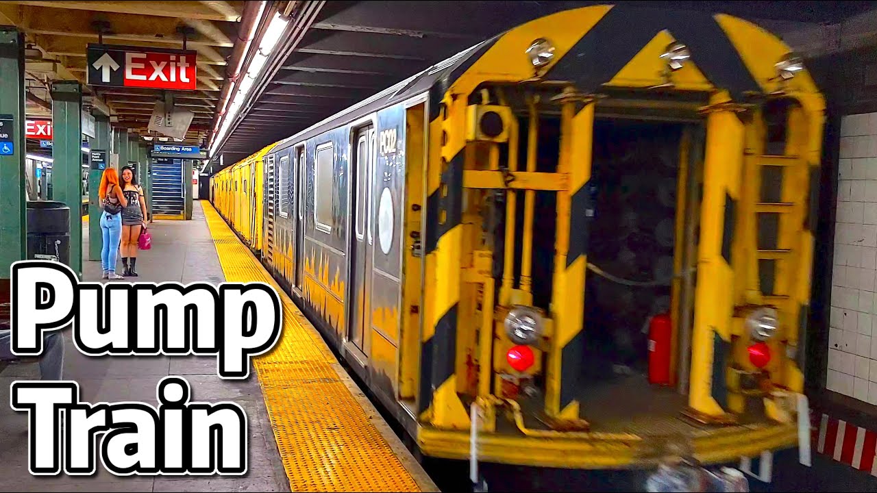 ⁴ᴷ⁶⁰ R21/R22/R65 Pump Train on the Move! - YouTube