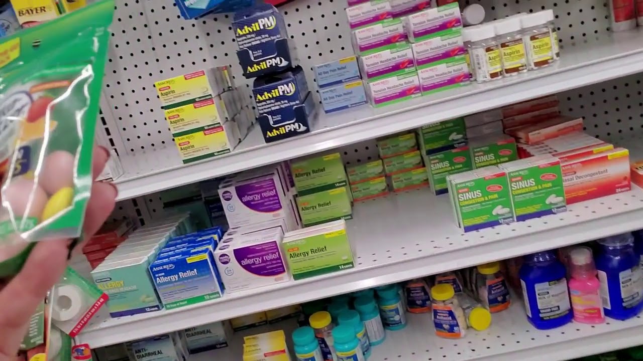 Dollar Tree OTC Shelf Organization 8-29-2019 - YouTube