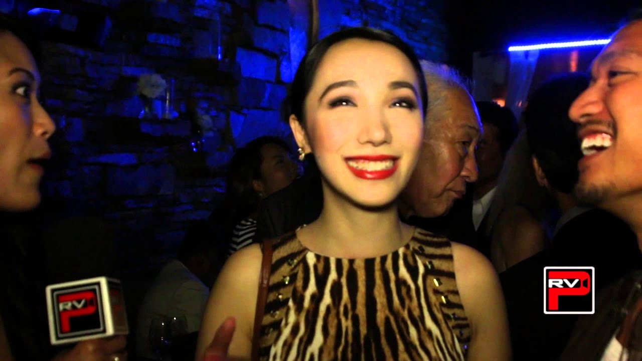 Interview with actress Mina Yang at Asians On Film Mixer - YouTube
