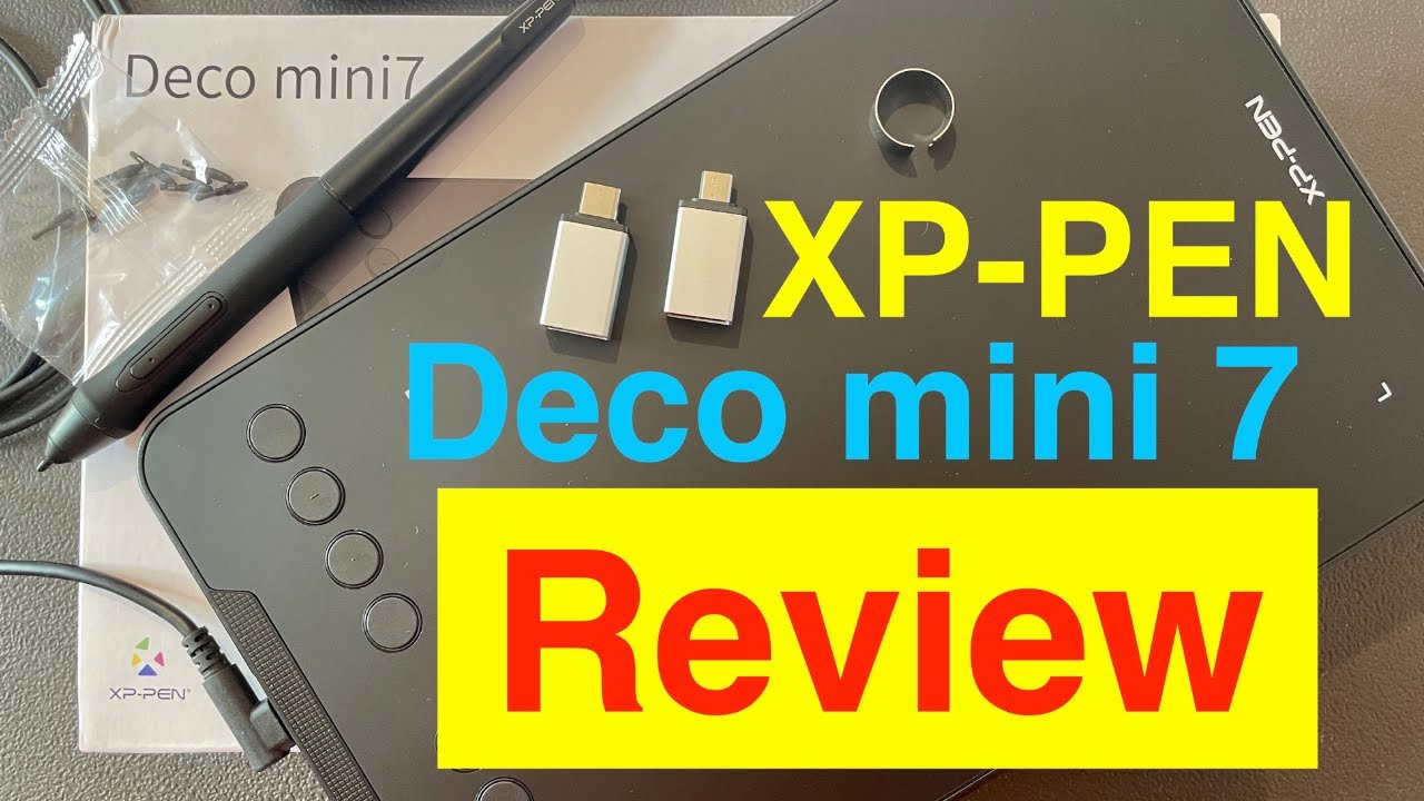XP Pen deco mini 7 Review | Pen Tablet | Unboxing & Impression - YouTube