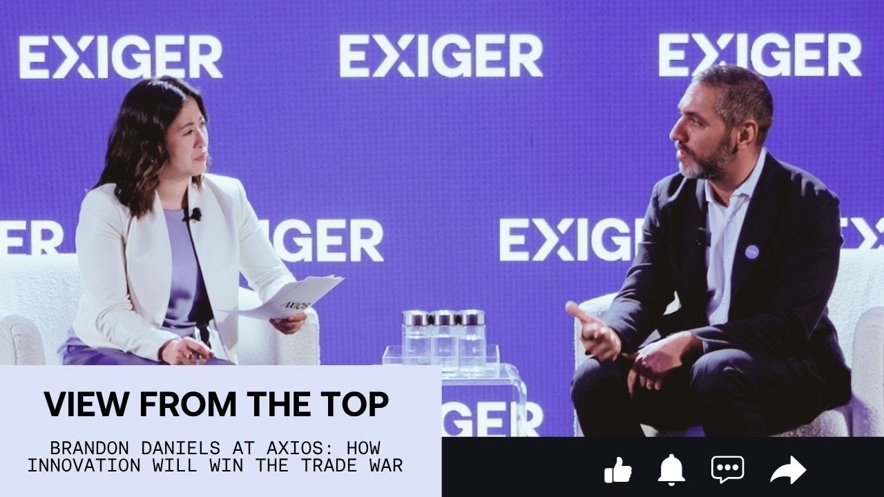 Axios Recap | Brandon Daniels' View From the Top Conversation with Hope ...