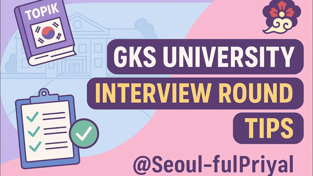 GKS University Interview Round | My experience + Tips - YouTube