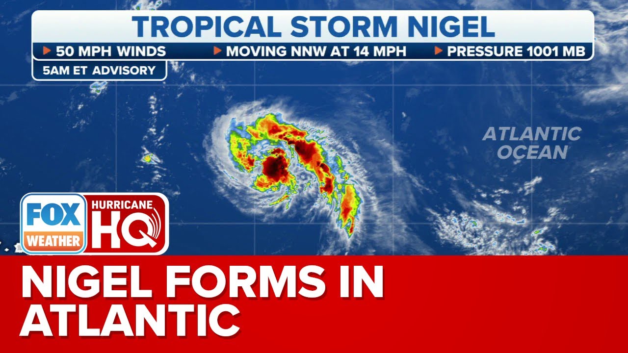 Tropical Storm Nigel Expected to Develop Into A Powerful Hurricane in ...