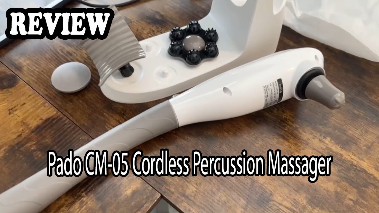 PADO PUREWAVE CM-05 Percussion Therapy Massager Review - We've Used ...