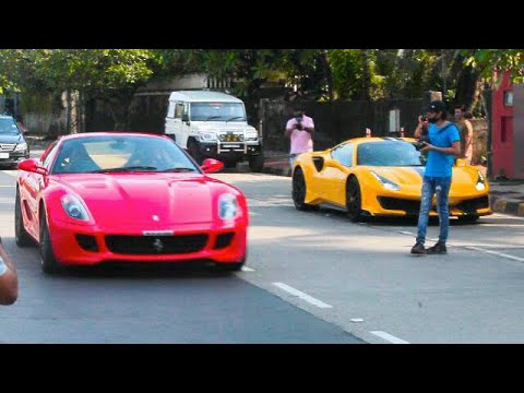 SANJAY DUTT'S FERRARI 599 GTB BOLLYWOOD ACTOR SUPERCARS AFTER LOCKDOWN ...