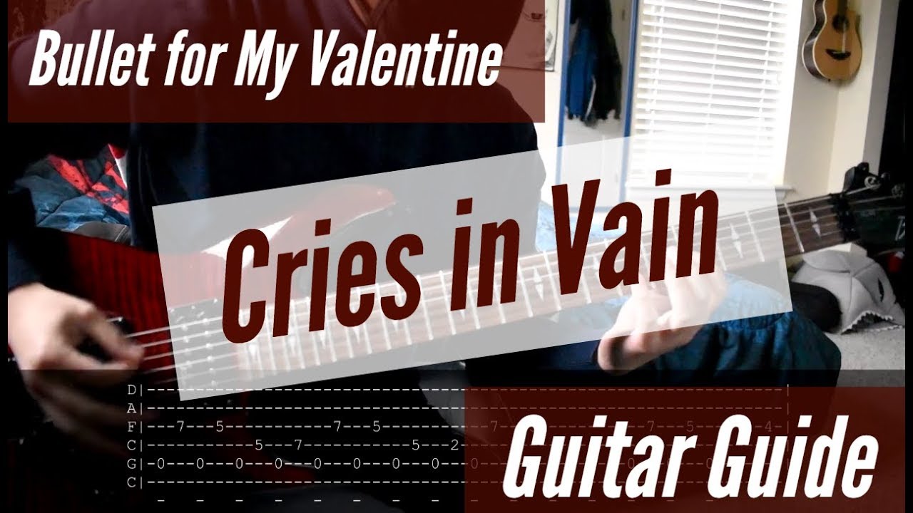 Bullet for My Valentine - Cries in Vain Guitar Guide - YouTube
