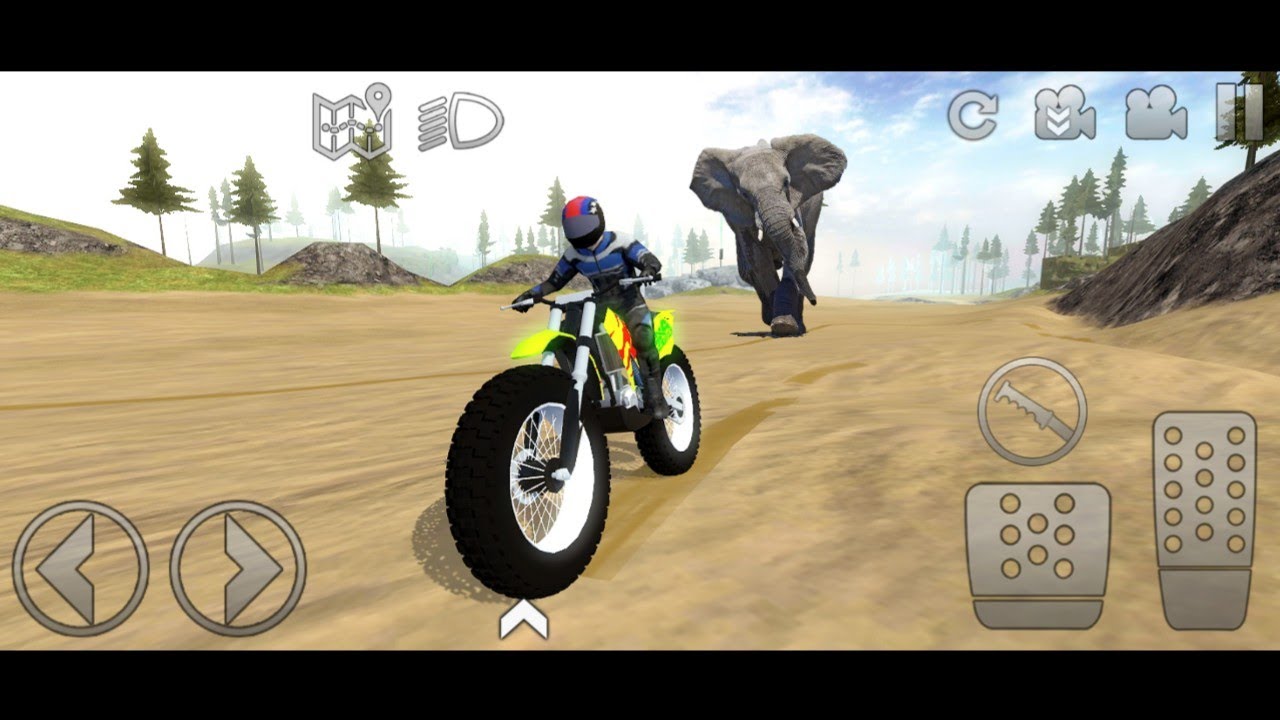 Extreme Motocross Dirt bike off-road racing android gameplay - YouTube