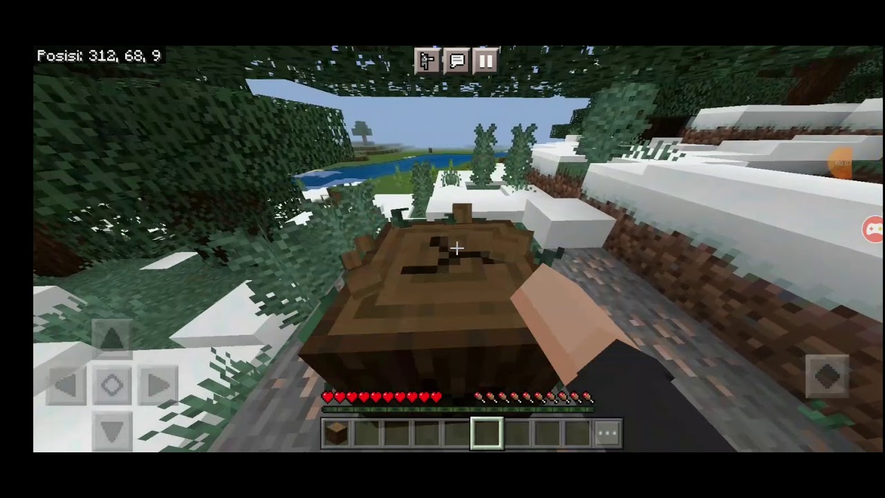 TUTORIAL MENEBANG KAYU LEBIH CEPAT! DI MINECRAFT - YouTube