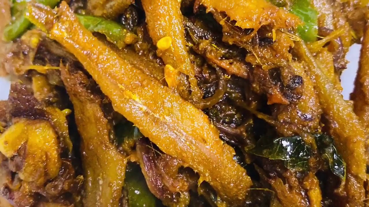 Nethili Karuvadu thokku /Dry Fish Thokku Recipe In Tamil. - YouTube