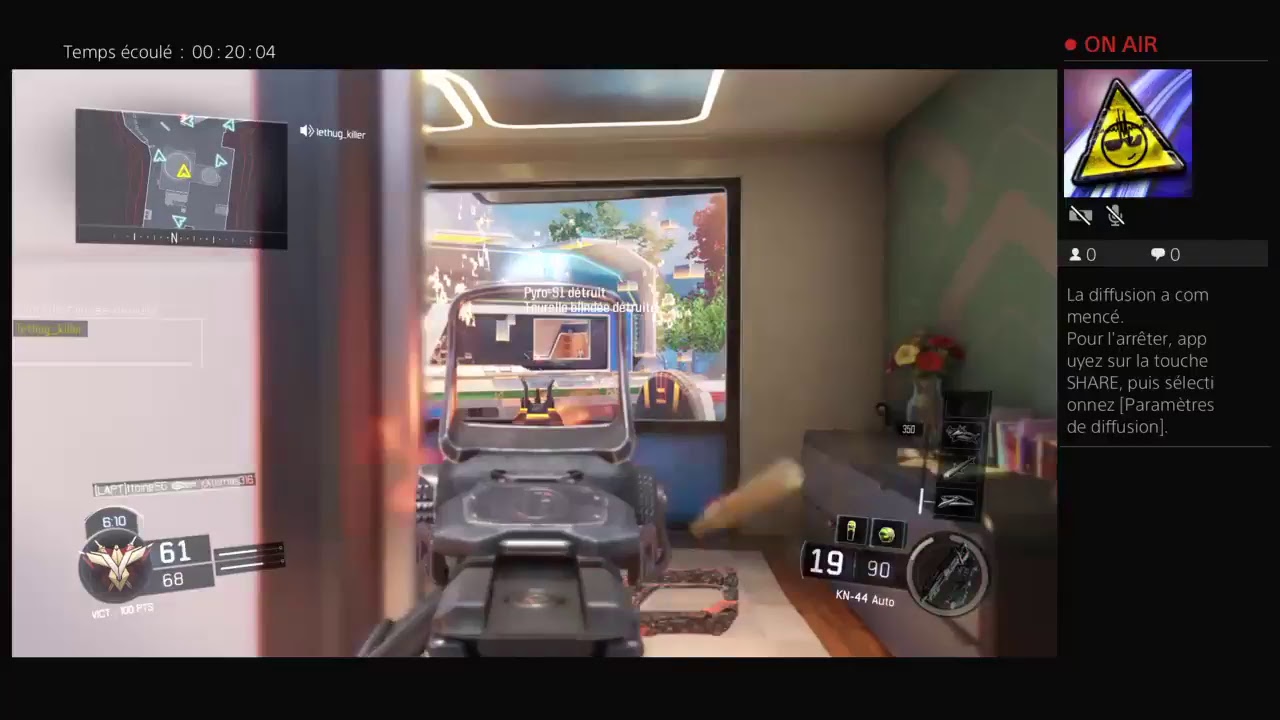Bo3 PS4 en direct 4 - YouTube