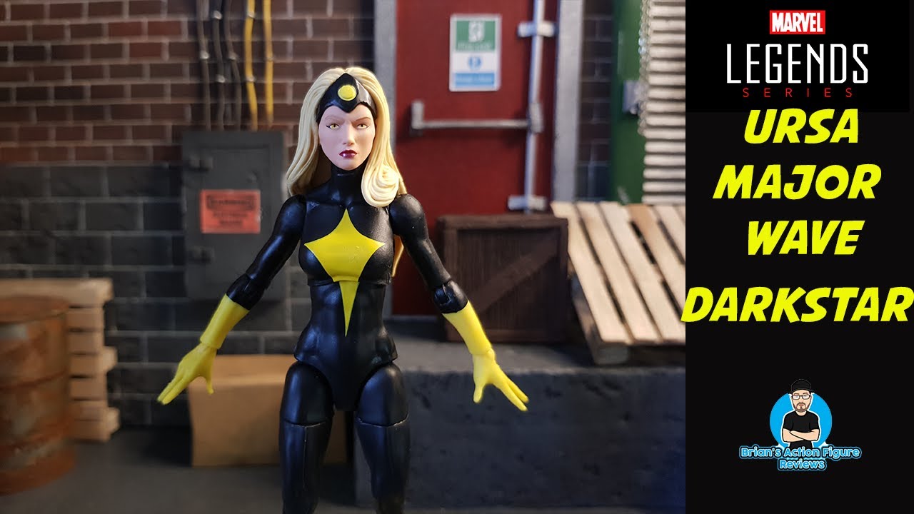 Marvel Legends Ursa Major Wave Darkstar Action Figure Review ! - YouTube