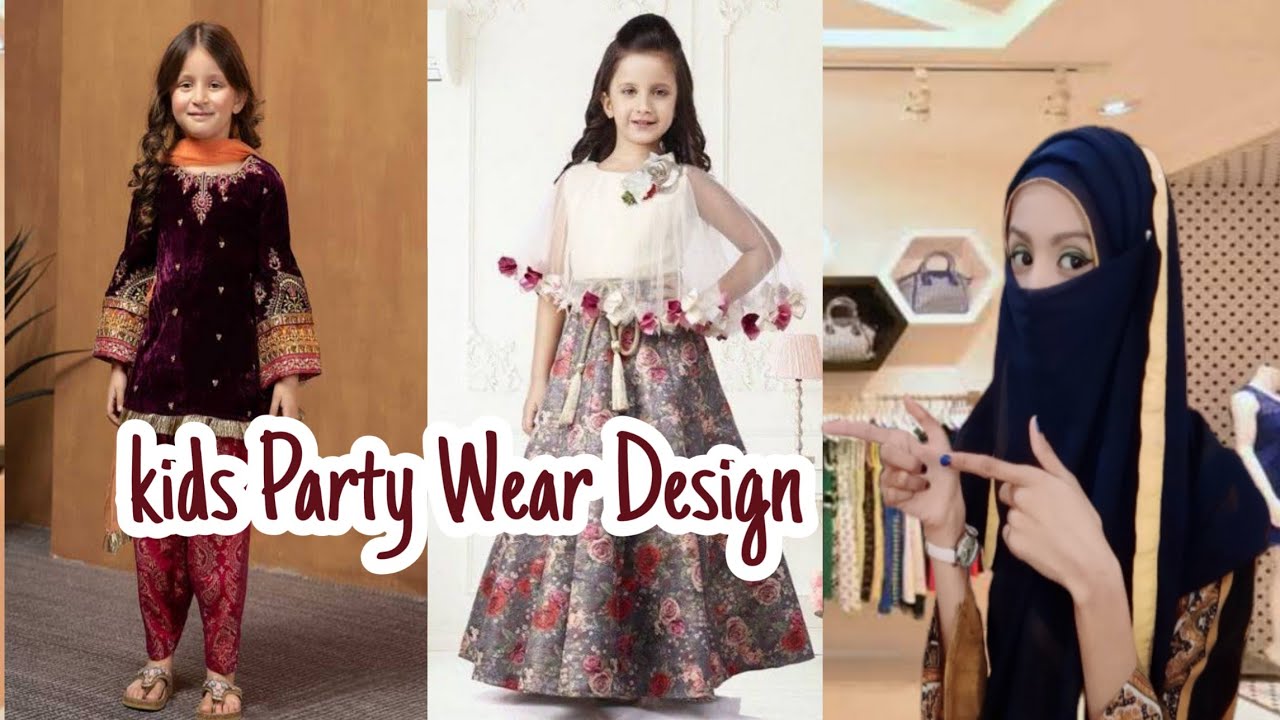 Latest Kids Party Wear Dress Design||Stylish Fancy Kids Collection 2020 ...