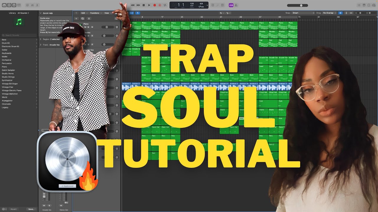 🔥 Creating a Breathtaking Trap Soul Beat in Logic Pro | Step-by-Step ...