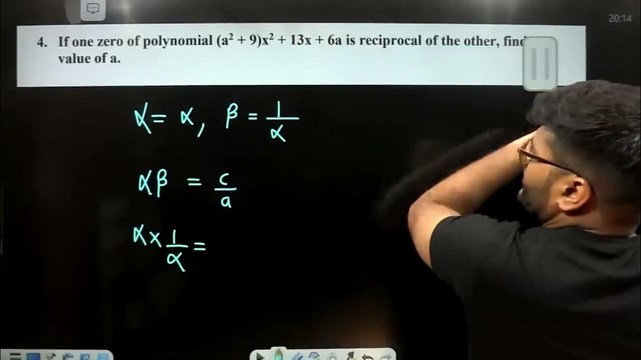 4 If One Zero Of Polynomial a2 9 x2 13x 6a Is Reciprocal Of The 4-if-one-zero-of-polynomial-a2-9-x2-13x-6a-is-reciprocal-of-the