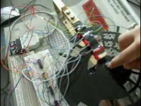 Stepper Motor Interfacing Using Parallel Port - YouTube
