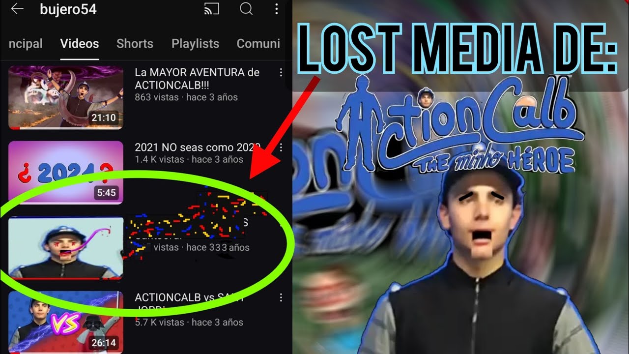 Lost media de Action calb | toda la informacion - YouTube