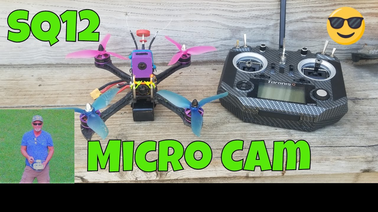 SQ12 Micro Camera Drone footage - YouTube
