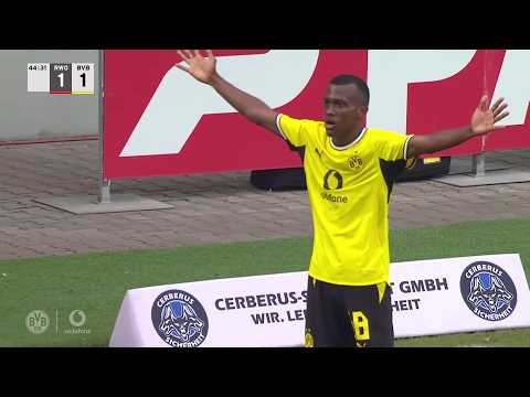 Justin Lerma's first game for Borussia Dortmund 🔥 | all actions vs. RW Oberhausen