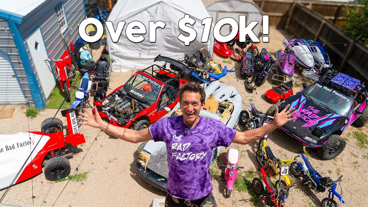 FULL TOUR of My $10k Car & Bike Collection - YouTube