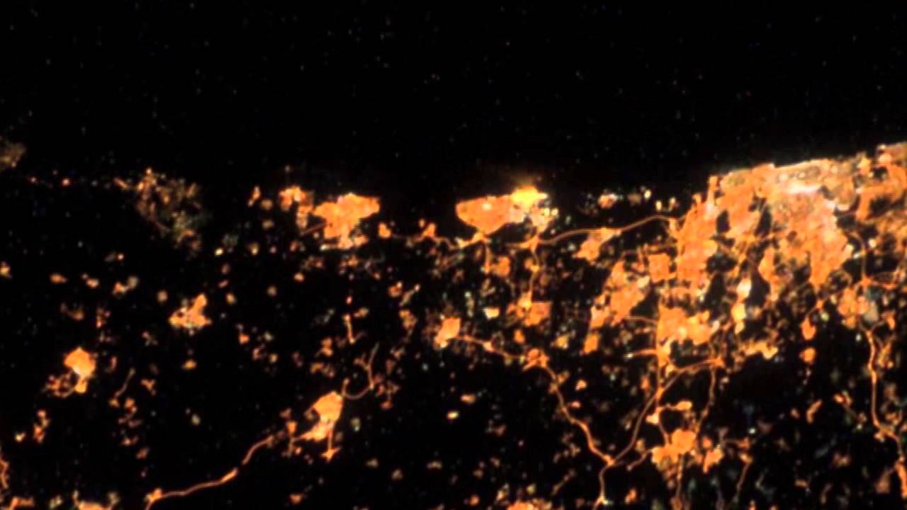 Gaza Explosions and Flying Rockets Seen From Space | Video - YouTube