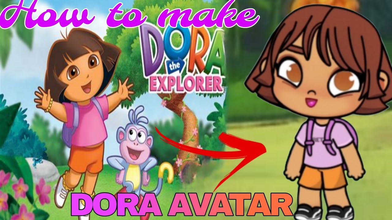 How to create Dora Avatar #avatarworld - YouTube