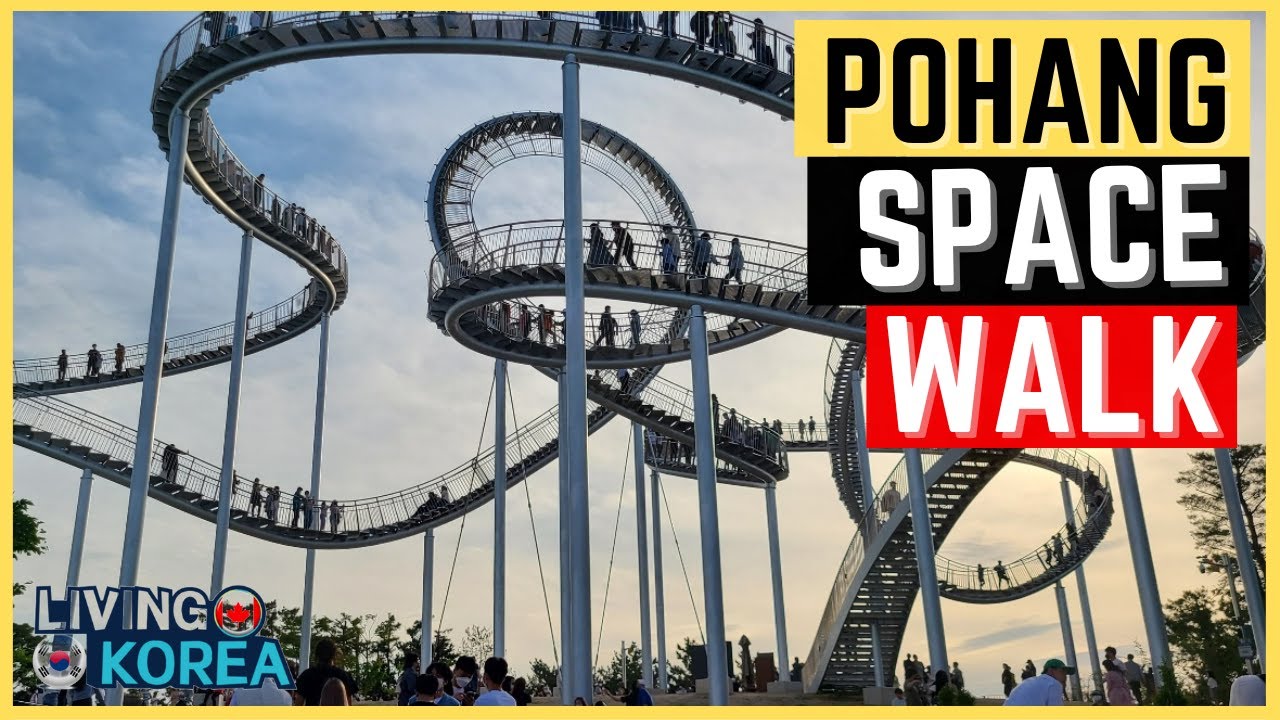 Crazy Spacewalk Bridge in Pohang - #pohang #southkorea #spacewalk - YouTube