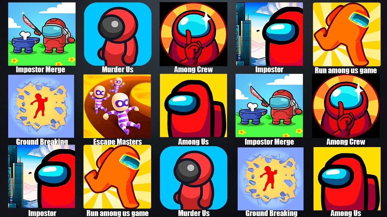 Impostor Merge,Among Us,Murder Us,Among Crew,Among Us Funny Moments Bad ...