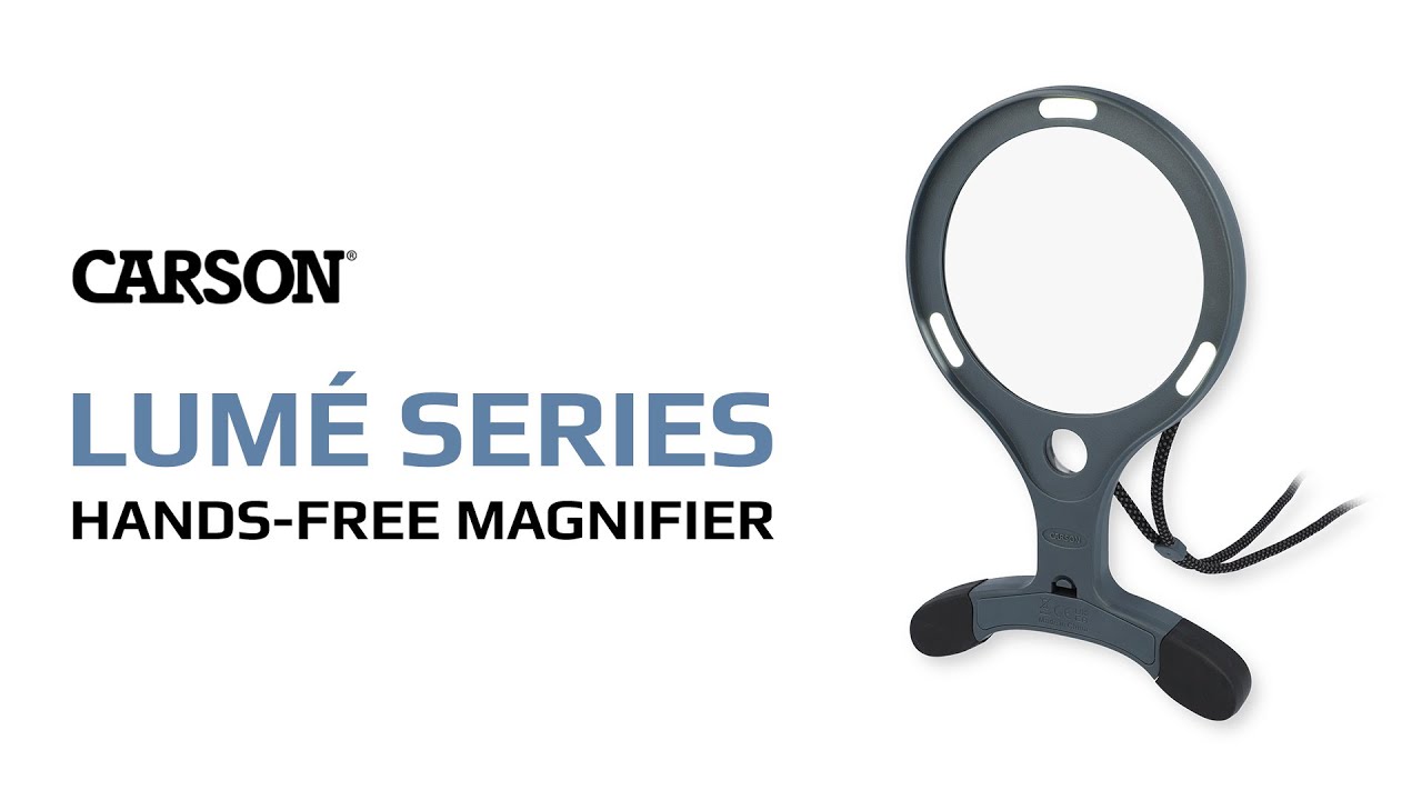 Lumé Series Hands-Free Magnifier | AS-70 | New Hands Free aspheric ...