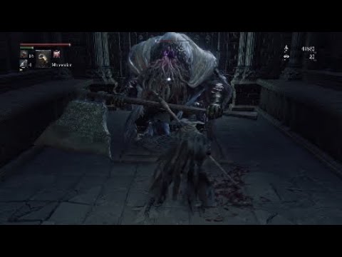 Bloodborne - Grand Cathedral Nightmare Executioner, 1 Hit Taken (Cheese ...