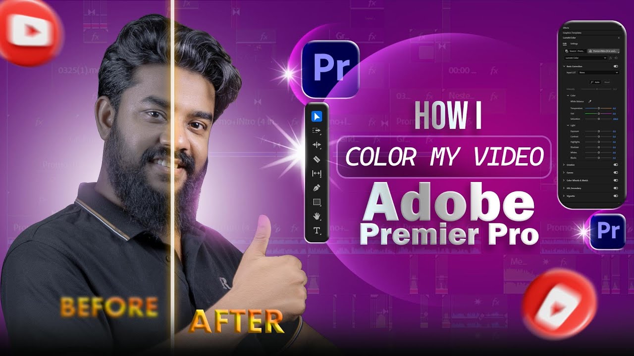 My Secret Color Grading Trick – Make Your Videos Look Like pro ! - YouTube