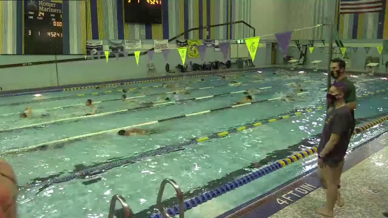 Homer Swim Meet - YouTube