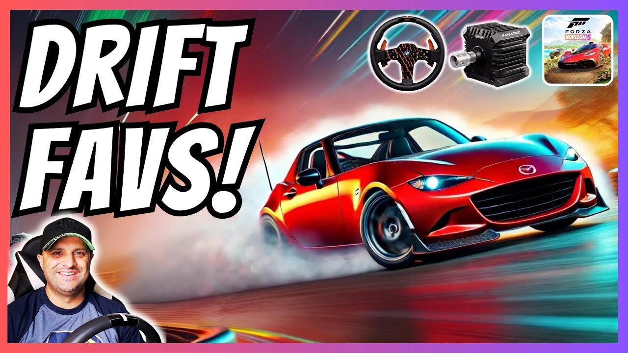 Best Steering Wheel Drift Cars in Forza Horizon 5 (Part 2) | Fanatec ...
