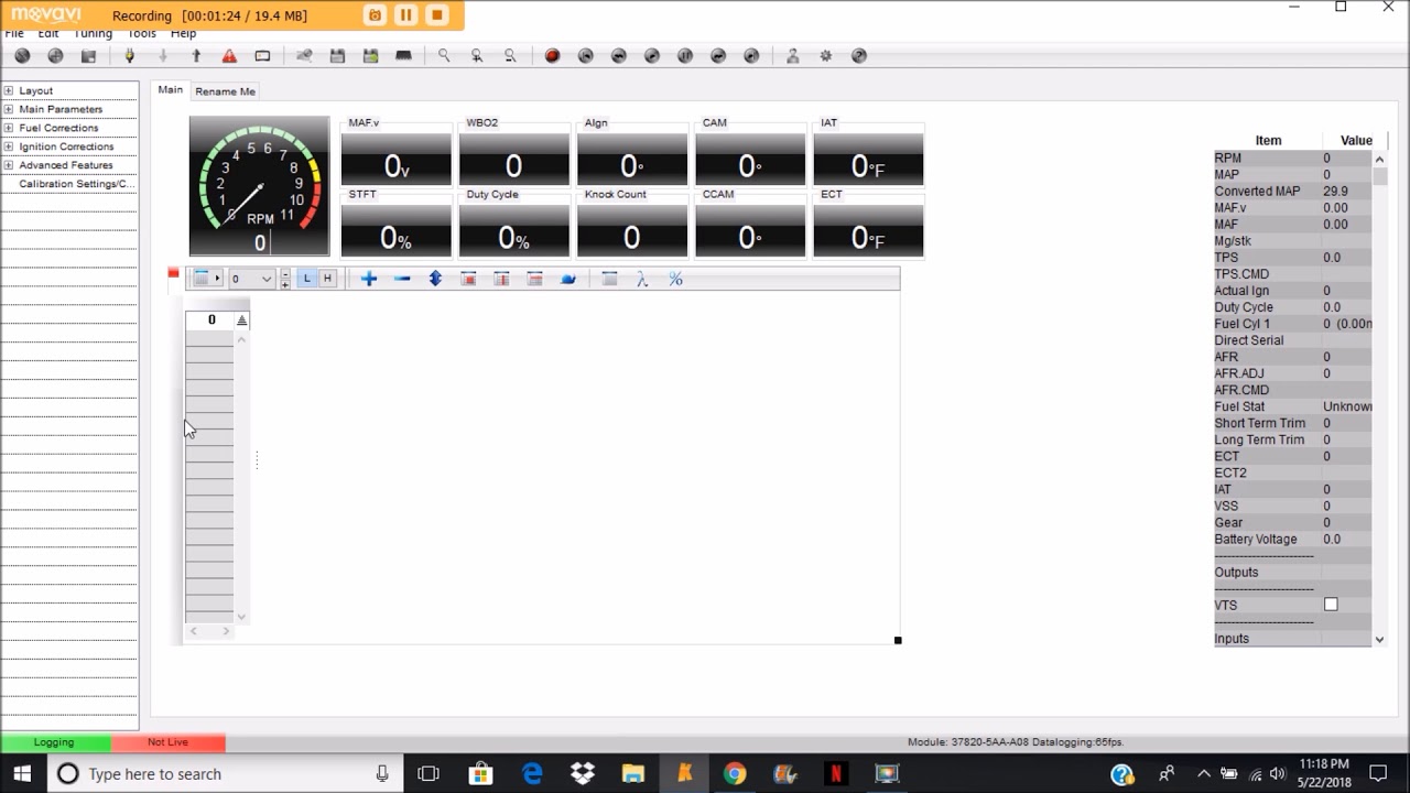 How to save/load a map onto your Ktuner to flash your car - YouTube